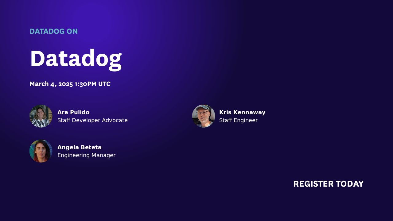 Datadog on Datadog | Datadog on...