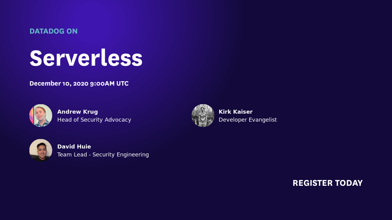 Datadog on Serverless | Datadog on...